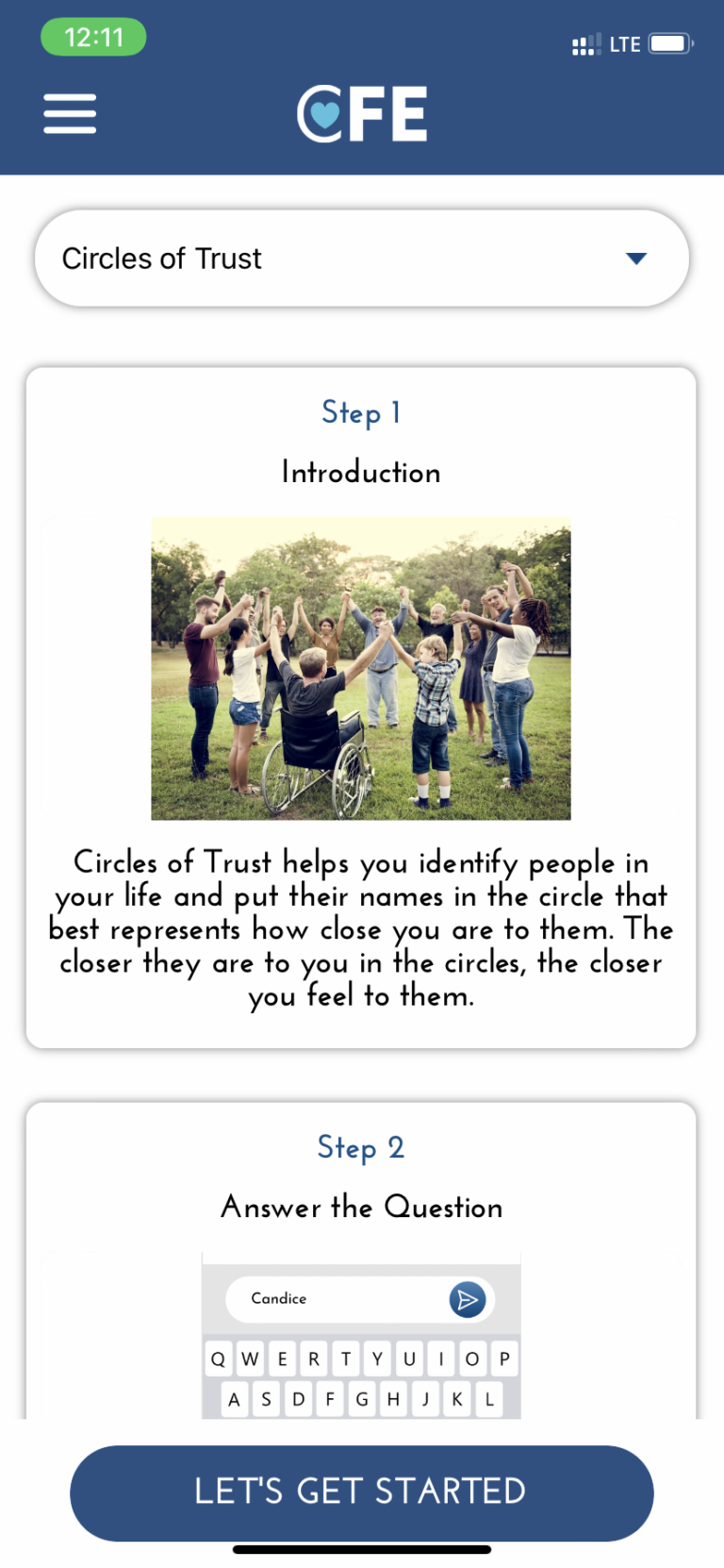 CFE Tools App - Texas CASA