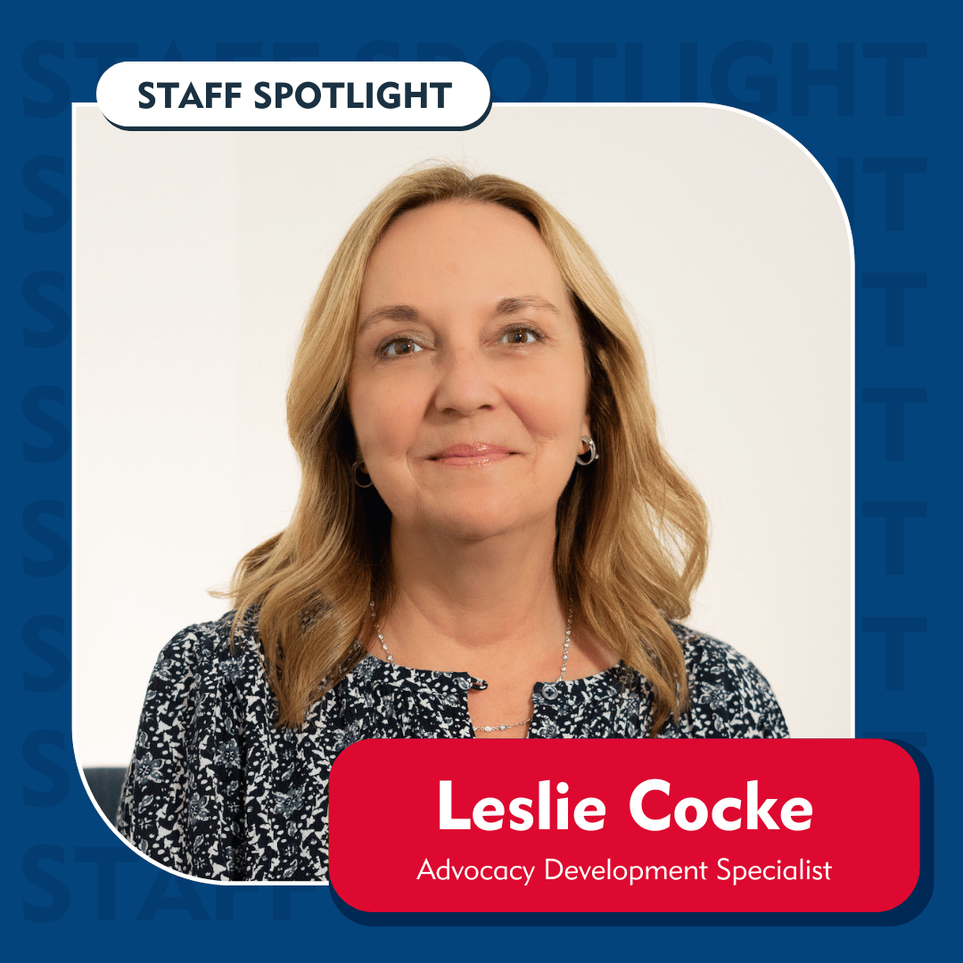 Staff Spotlight: Leslie Cocke, Advocacy Development Specialist - Texas CASA